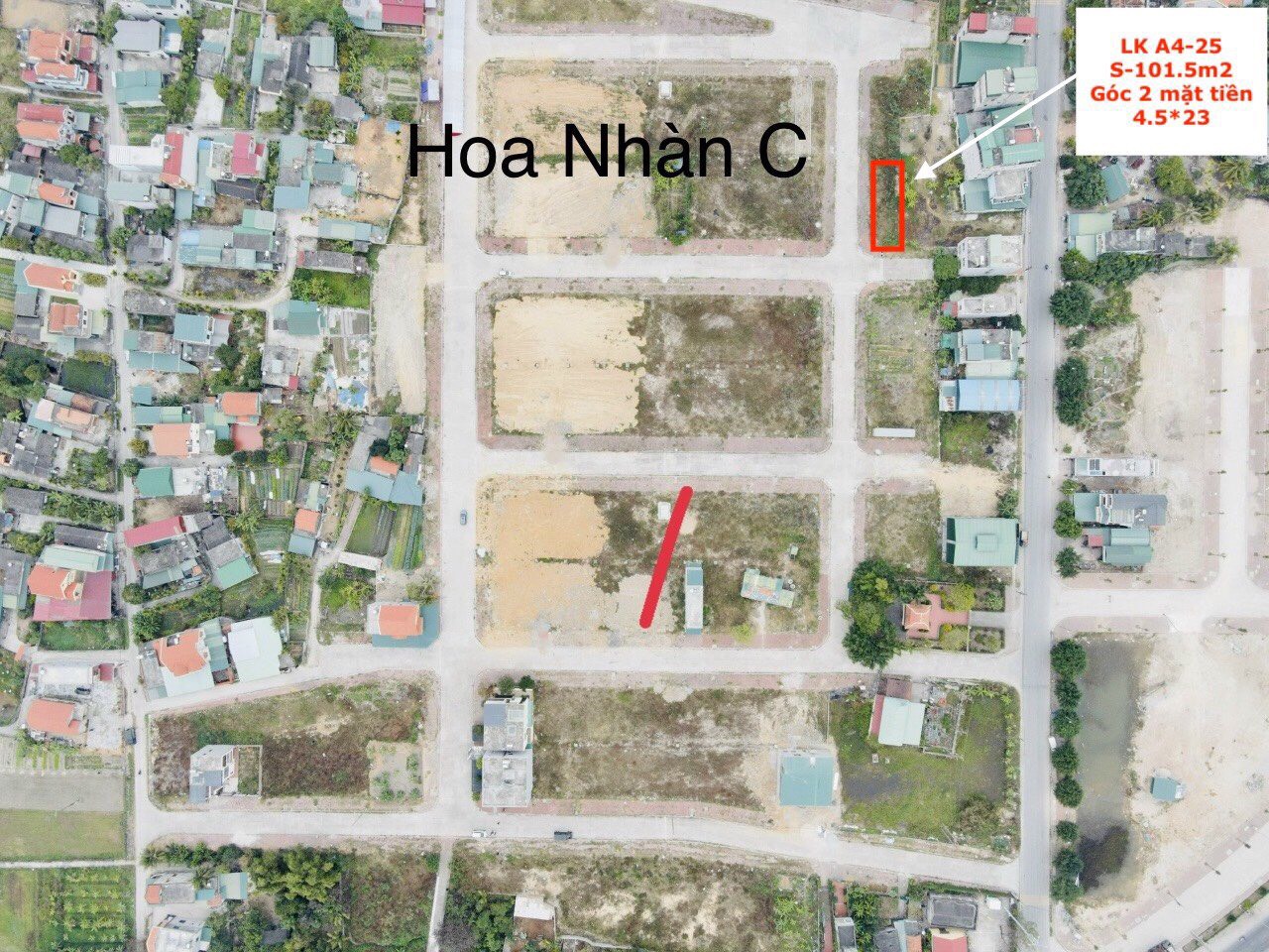 Cần bán 3 lô đất dự án Hoa Nhàn khu C - đã có SỔ ĐỎ tại Uông Bí, Quảng Ninh