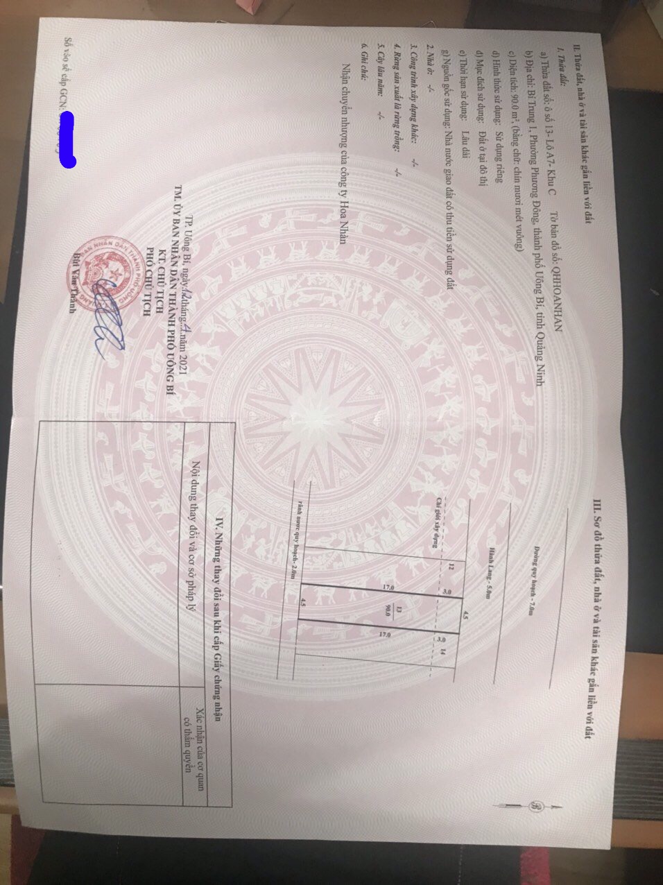 Cần bán 3 lô đất dự án Hoa Nhàn khu C - đã có SỔ ĐỎ tại Uông Bí, Quảng Ninh